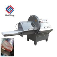 China Automatic Frozen Fish Slicing Machine 304 Stainless Steel 4.4kw 500kg Industrial Sausage Cutter for sale