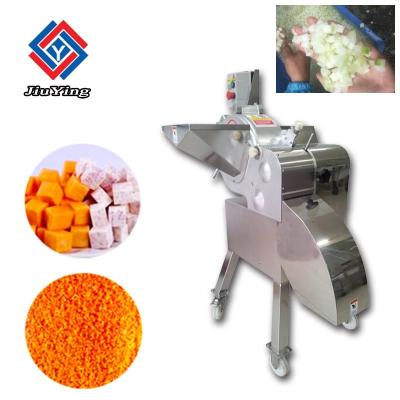 China 1.5KW 304 Stainless Steel Vegetable Dicer Machine 500-800kg/h Commercial Tomato Dicing for sale