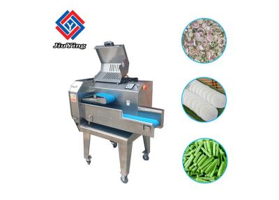 China Commercial Leaf Vegetable Cutter Machine 220V 800-2000kg/hr Stainless Steel Green Onion Cutter for sale