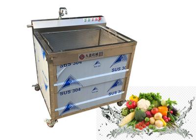 China SUS304 Stainless Steel Vegetable Fruit Washing Machine 300kg/h 220V 380V for sale