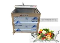 China 300kg/H Stainless Steel Vegetable Washing Machine 220V 0.75KW for Restaurant Hotel for sale