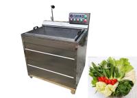 China Air Bubbles Fruit Vegetable Washing Machine 380V 0.75KW for Restaurant for sale