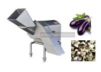 China SUS 304 Stainless Steel Commercial Eggplant Dicing Machine TJ-1500D 1.5KW 2000-3000kg/h Capacity for sale