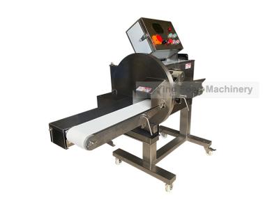 China TJ-304B 120mm Meat Cutting Machine with 0-40mm Adjustable Thickness and 160KG Stainless Steel Construction for sale