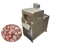 China Frozen Meat Cutting Machine 800kg/h 3.75kw Beef Chicken Chunk Cutter for sale