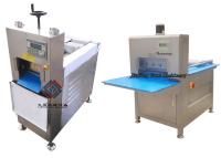 China Industrial Frozen Meat Slicer 220V 1.5KW for Beef Mutton Rolls 50 Cuts per Minute for sale