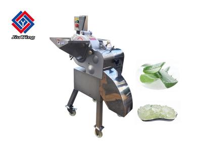 China Customized 3P 12mm Aloe Vera Cube Dicing Machine 500-800kg/h for sale