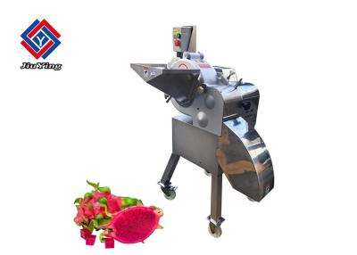 China TJ-800 Industrial Fruit Cube Cutter Machine 1.5kW 500-800kg/h Capacity with 18mm Cutting Options for sale