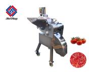 China Commercial 500-800kg/h Tomato Cube Cutting Machine TJ-800 | 380V 1.5kW Stainless Steel Food Processor for sale