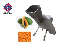 China Apple Papaya Dicer 8mm 3000KG/H Fruit Processing Equipment for sale