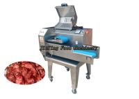 China TJ-168 Cooked Meat Slicer Machine 500-1000KG/H Capacity with 60mm Adjustable Cutting Size for sale