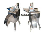 China TJ-800 Automatic Vegetable Dicing Machine 800kg/h Capacity with 1.5kW Motor and 3-20mm Cube Sizes for sale