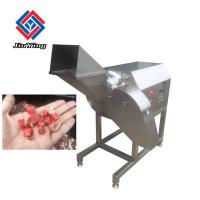 China 3 Dimension Frozen Meat Dicing Machine 1500KG/H 5.5KW Adjustable 3-15mm for sale