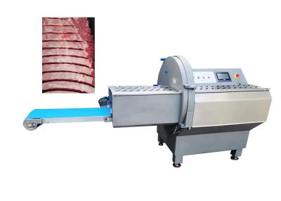 China Frozen Meat Slicer 200 Slices Per Minute Beef Bacon Cutter 180mm Feeding Height for sale