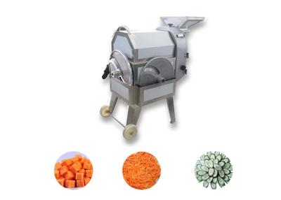 China Electric Industrial 800KG/H Tomato Potato Cutter Machine 220V 380V for sale