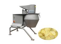 China 3T/H Commercial Potato Wave Chips French Fries Cutter Machine - 2000-3000kg/h Capacity, SUS 304 Stainless Steel for sale