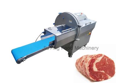 China SS Halal Industrial Meat Slicer Machine 200 Cuts/Min 380V Frozen Beef Cutting Equipment for sale