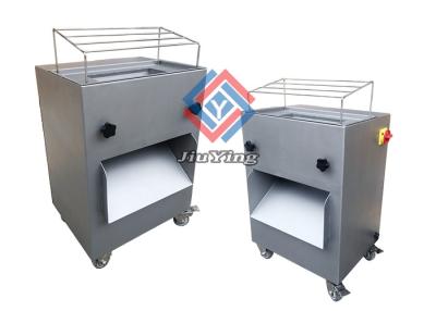 China Restaurant Portable Chicken Meat Cutting Machine 800kg/hr 380V Stainless Steel Poultry Cutter for sale