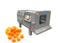China 700-900kg/h Frozen Meat Dicing Machine Stainless Steel Commercial Chicken Cube Dicer for sale