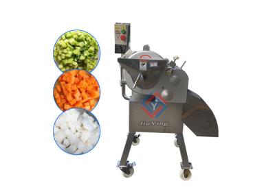 China TJ-800 Vegetable Dicing Machine 500-800kg/h Capacity with 3-15mm Cube Sizes for Industrial Food Processing for sale