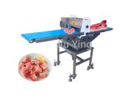China Industrial Meat Strip Cutting Machine 600-1000kg/h 50cm Conveyor Bandwidth 304 Stainless Steel for sale