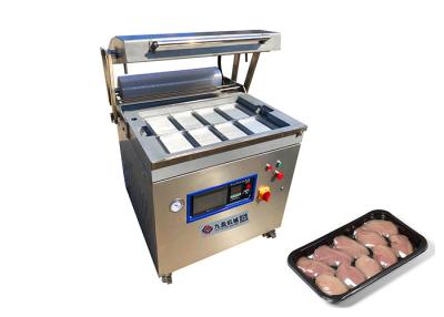 China JYB-760 Commercial Vacuum Skin Packaging Machine 700×500mm Sealing Area 6.5KW Power for Beef Fish Steak for sale