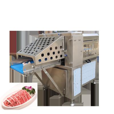 China Intelligent Fresh Frozen Meat Slicer Machine 380V 9.12KW Continuous Cutting for sale