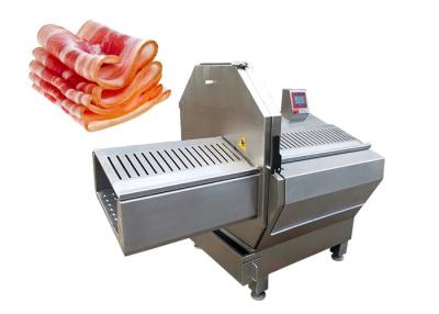 China Full Automatic Meat Slicer 1mm Adjustable Stainless Steel 220V 380V for sale