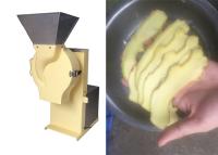 China Restaurant Onion Slicer Machine Ginger Shredder Size 1~3mm Adjustable for sale