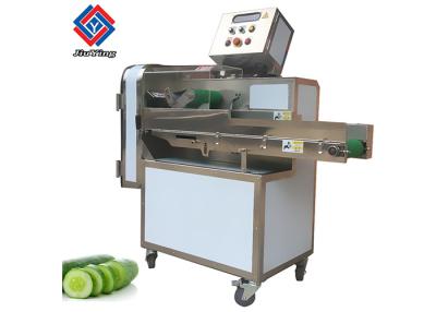 China Dual Frequency Commercial Vegetable Cutter With Automatic Production Line For Central Kitchen for sale