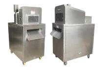 China 3kw Automatic Frozen Chicken Meat Cutting Machine 600-800kg/h Stainless Steel for sale
