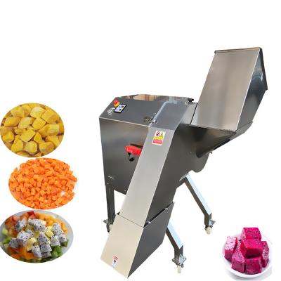 China Stainless Steel Vegetable Dicer Machine 3D Cutter 1000-3000 KG/H 380V for sale