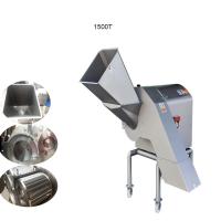 China Heavy Duty Frozen Meat Dicing Machine 2.2KW Motor for 5-20mm Beef Pork Chicken Cubes for sale