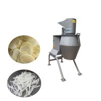 China Stainless Steel Potato Chips Slicing Machine 3000kg/h Capacity Vegetable Cutting Equipment for sale