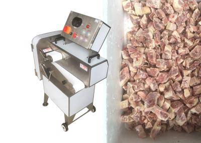 China 500kg/h Stainless Steel Rib Bone Chopper Meat Cutting Machine for Canteen and Food Processing for sale