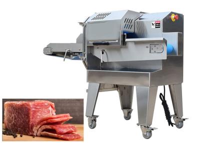 China Industrial Bacon Slicer 800kg/h Meat Cutter Machine 220V Stainless Steel for sale