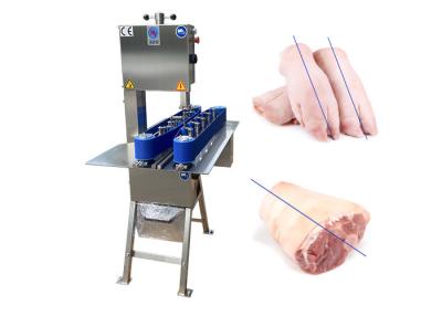 China 28m/s Stainless Steel Bone Saw Meat Processing Machine Pig Feet Half Slicing 320mm for sale