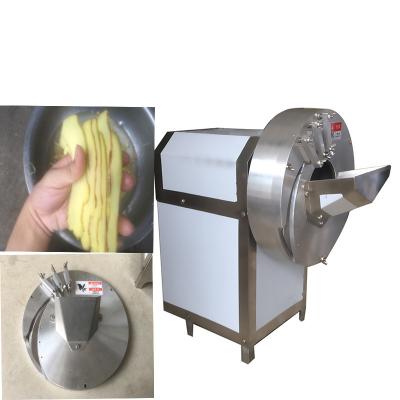 China Commercial Ginger Shredding Machine 750W 150-250KG/H Onion Cutter Slicer for sale