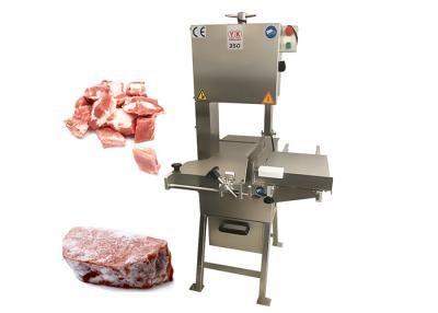 China Commercial Frozen Meat Cutter Machine HY-350 with 500kg/h Capacity and 32m/s Cutting Speed for sale