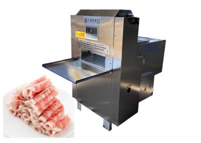 China SUS 304 Industrial 2 Roller Meat Slicer Machine 300KG/H 220V 3.7KW for sale