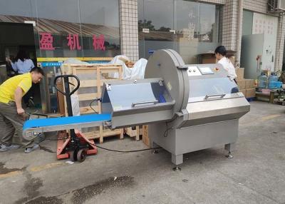 China Horizontal Portion Slicer Machine 200pcs per min for Beef Bacon Ham 1-30mm Adjustable for sale