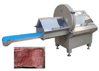 China 4.4kW Bacon Slicing Machine with German Blade - 1-32mm Adjustable Cutting Capacity for Meat Processing for sale