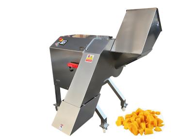 China 3000kg/h Commercial Fruit Dicing Machine for Bananas Pineapple and Vegetables for sale