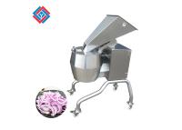 China SS304 Industrial Potato Chip Machine 1500kg/h Capacity with 380V Power for Vegetable Slicing and Shredding for sale