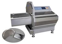 China Speed Adjustable 0.5-30mm Industrial Meat Slicer Machine | 5.5KW Power | 280pcs/min Capacity for sale