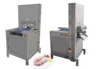 China Professional Pig Feet Cutting Machine 4 Pcs Imported Saw Blades 380V 3Phase 6.7KW for sale