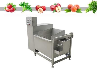 China Industrial Salad Washer Machine 1700L Air Bubble Vegetable Mix Washing Line 240V for sale