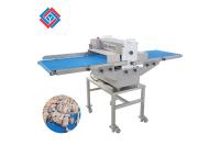 China TJ-309D Customized 500mm Conveyor Belt Fresh Meat Slicer Double Blades for Damage Free Slicing for sale
