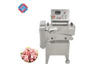 China JY-303A 304 Stainless Steel 120mm Conveyor Belt Frozen Rib Cutting and Meat Dicing Machine for sale