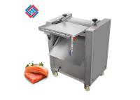 China Automatic Fish Skin Remover Peeler Machine 300kg/h 220V/380V for Salmon Squid Tilapia for sale